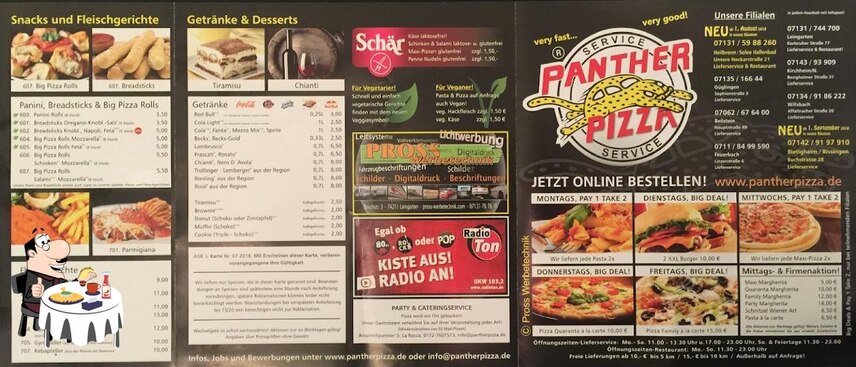 Panther Pizza Leingarten, Leingarten, Karlsruher Str. 77 ...