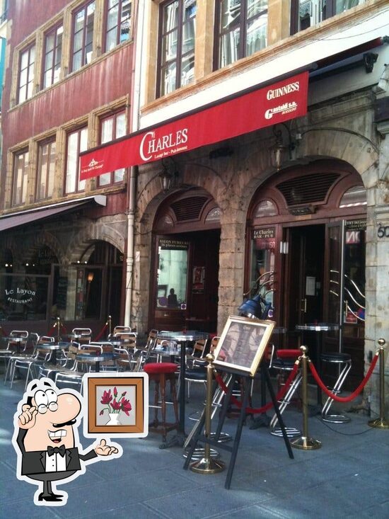 Menu au Le Charles pub et bar, Lyon