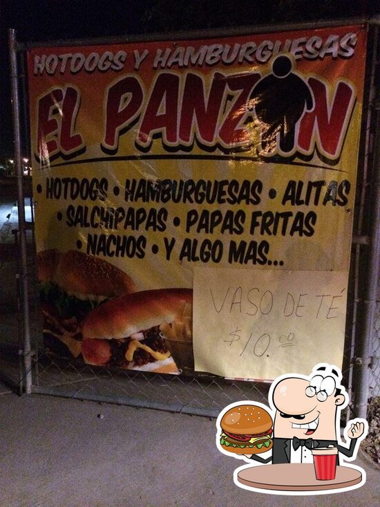Menu at El panzon, Mexicali