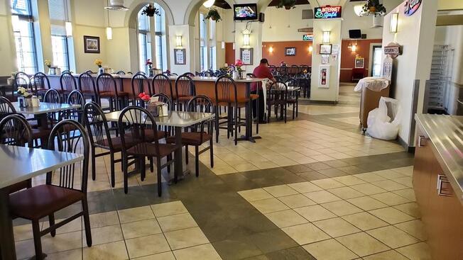 Menu at Freedom Inn Dining Facility cafeteria, Fort Meade