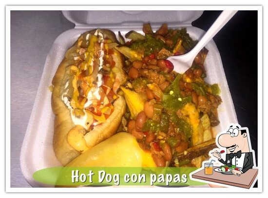 Menu at Hot Dogs Chilli Dogs, Mexicali