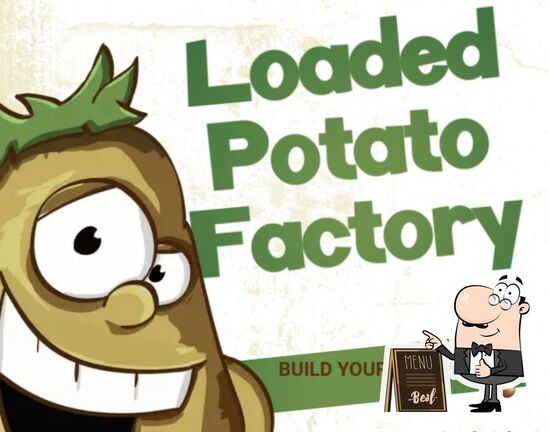 Menu at Loaded Potato Factory restaurant, Texarkana