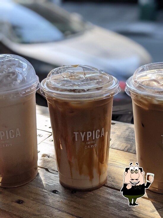 Menu at Typica Coffee restaurant, Taytay
