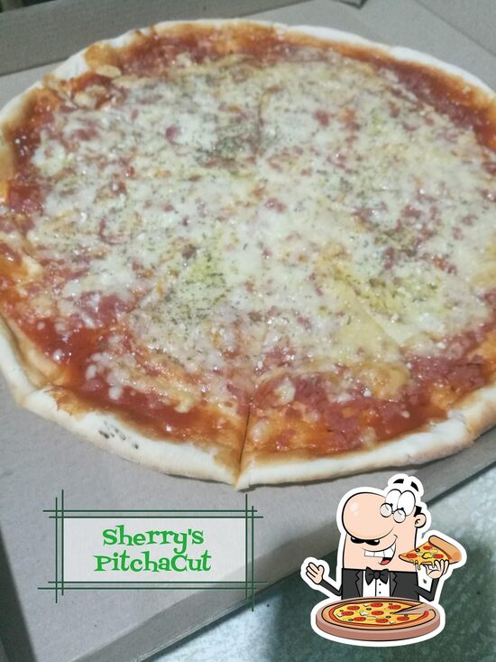 Menu at Sherry's Pitcha-Cut pizzeria, Cabuyao