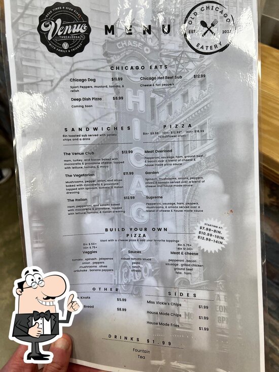 The Venue, Northport - Restaurant menu, prices and reviews