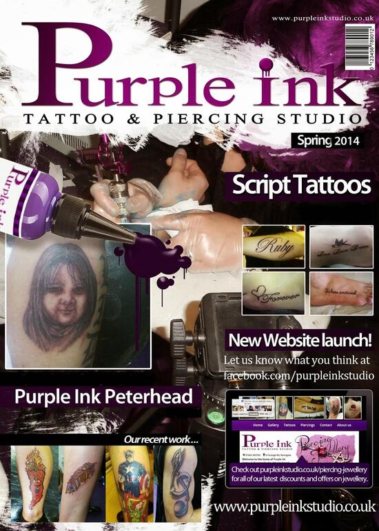 Purple Ink Tattoo, Piercing Studio & Coffee Stop in Peterhead ...