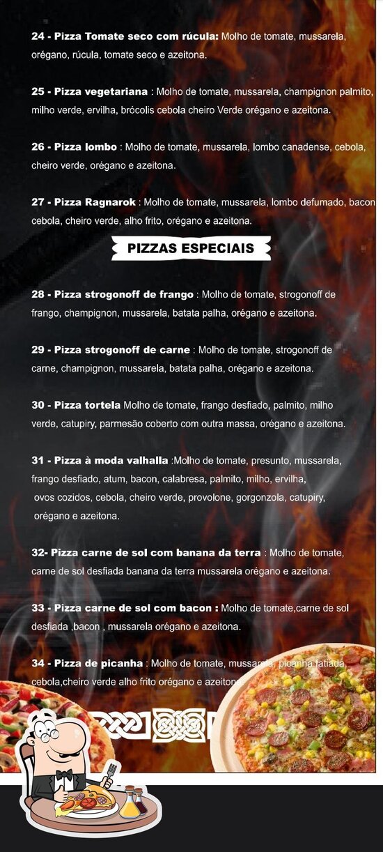 Menu em Disk Pizza Valhalla restaurante, Gurupi