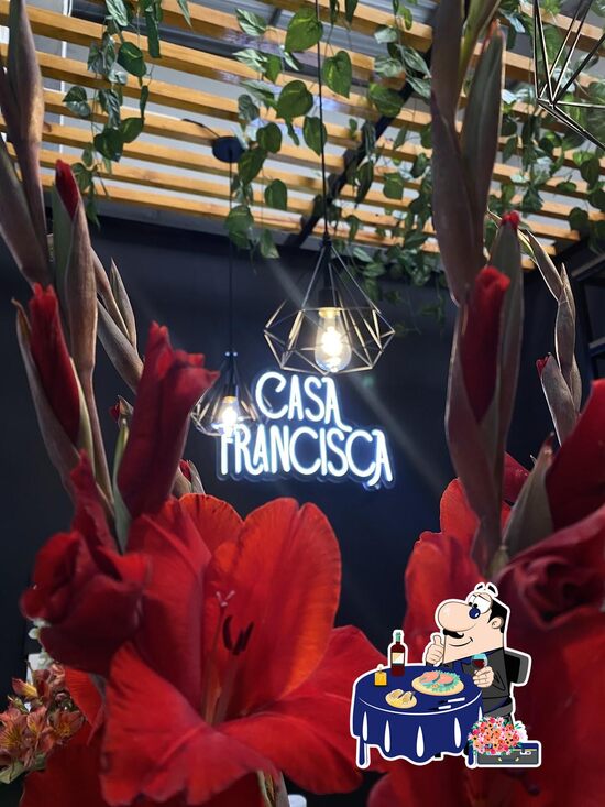Menu at Casa Francisca restaurant, Trujillo