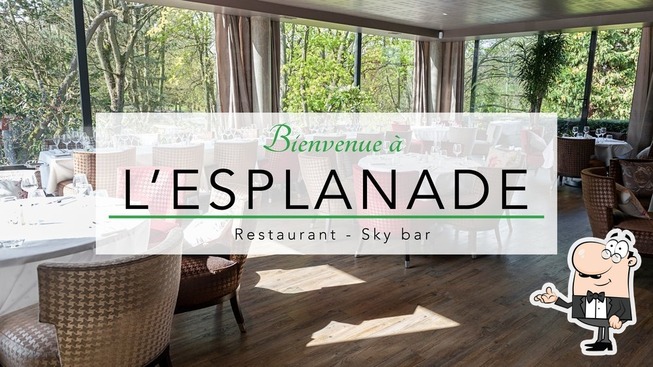 Menu at Brasserie l'Esplanade restaurant, Metz