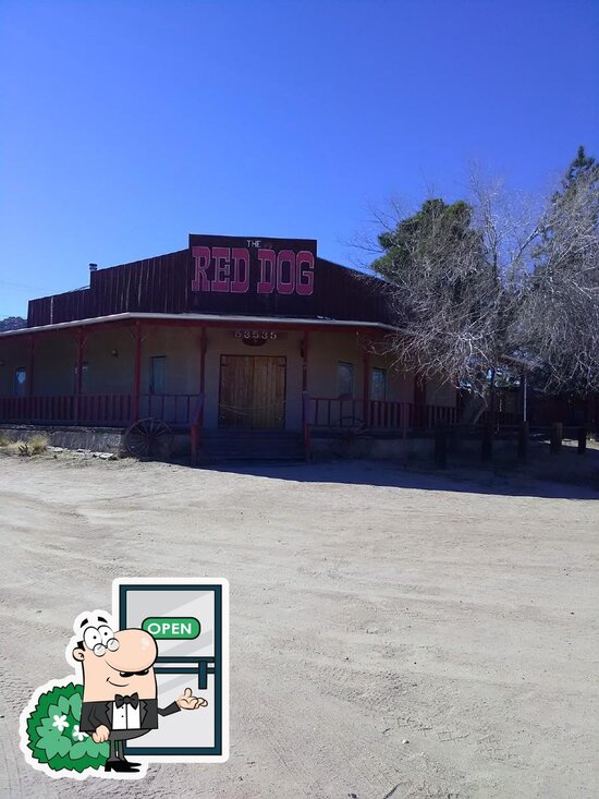 Menu at The Red Dog Saloon pub & bar, Pioneertown