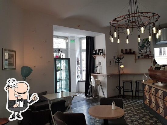 Speisekarte von Café Telegraph nachtisch, Wien