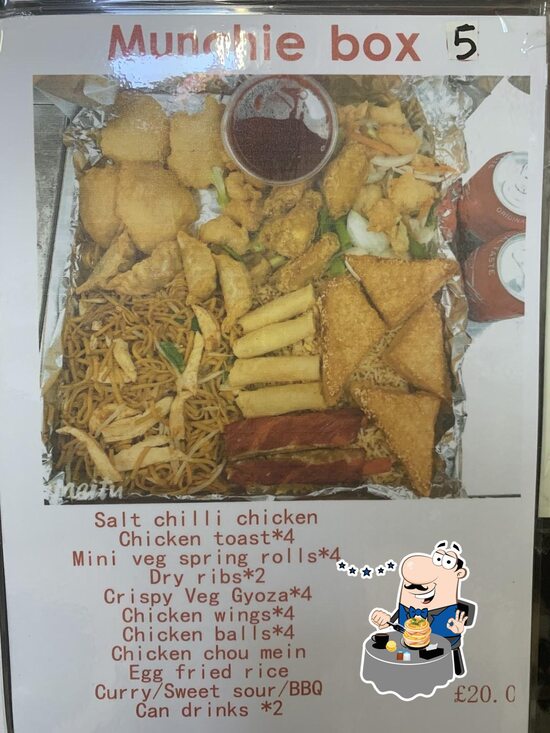 Menu at GINGER PANDA restaurant, Barry