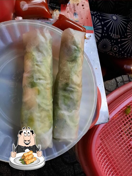 Menu at nem lụi, chả ram, nem cuốn, bánh ướt chả lụa Văn Hòa restaurant, Pleiku