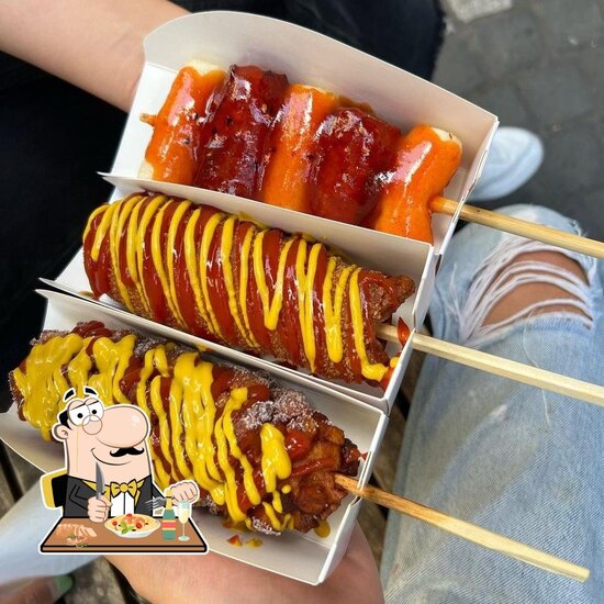 Menu at Mighty Hotdog Pakuranga, Auckland