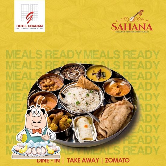 Menu at Sahana Vegetarian Restaurant, Thanjavur