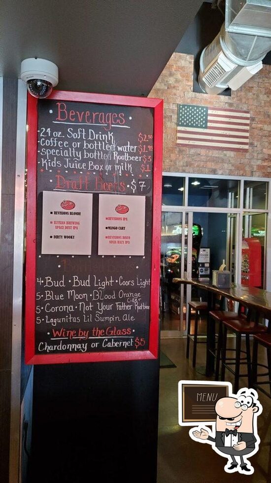 Menu at Burger Me! restaurant, Reno, S Virginia St