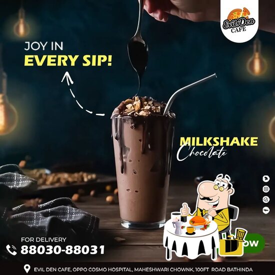 Evil's Den Cafe(cloud kitchen), Bathinda - Restaurant menu, prices and ...