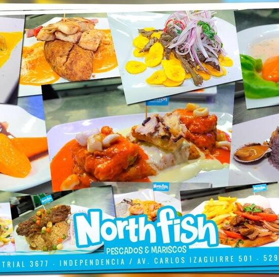 Menu at North Fish "Pescados Y Mariscos" - Independencia restaurant, Lima