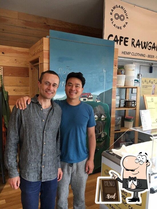 Menu at Rawganique Lifestyle Store cafe, Blaine
