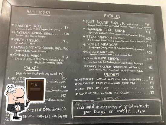 Menu at Boat House Bar & Grill at Spring Creek, USA, Spring Creek Pl