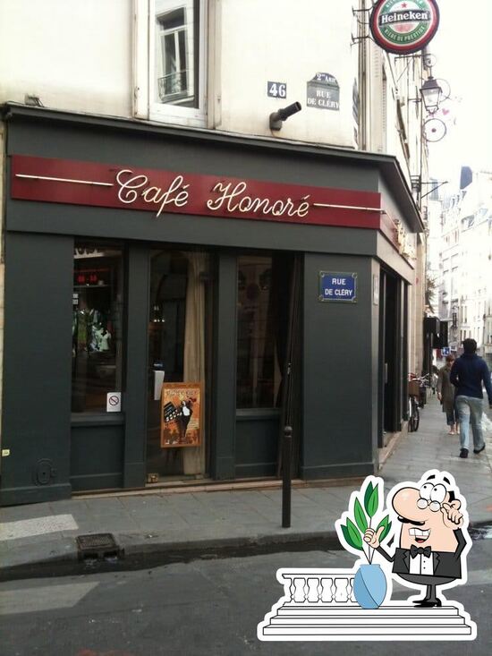 Café Honoré, Paris, Sentier - Restaurant menu, prices and reviews