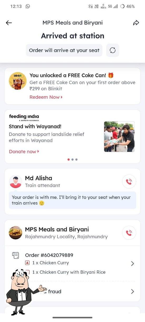 MPS MEALS AND BIRYANI, Rajahmundry - Restaurant menu, prices and reviews