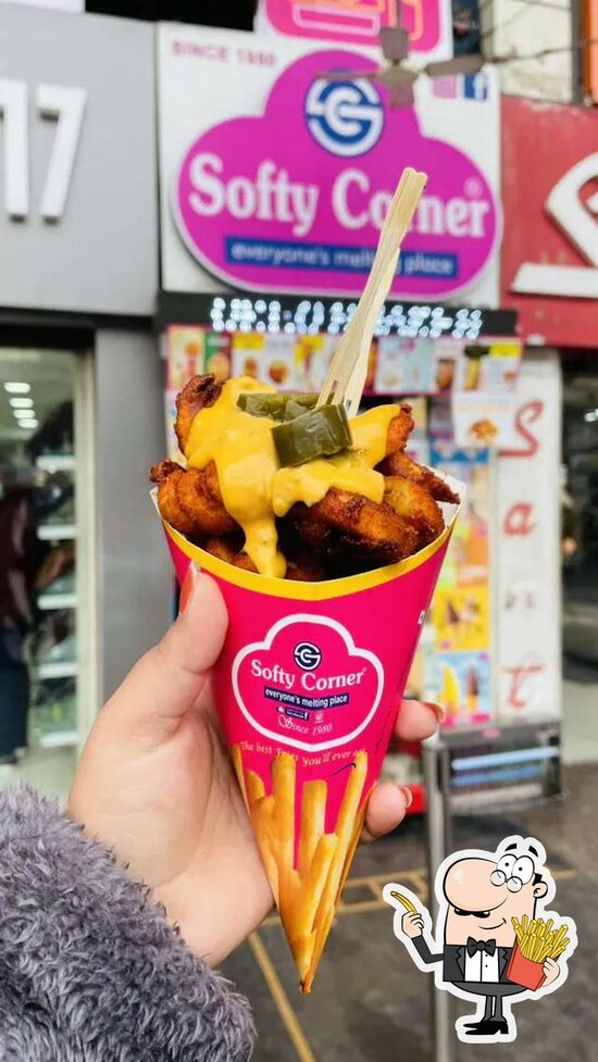Menu at Softy Corner, Chandigarh, 89-90-91