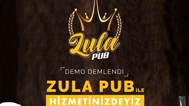 Menu at Zula Pub, Bursa