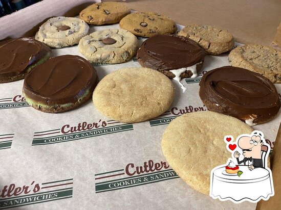 Menu at Cutler's Cookies & Sandwiches cafe, Layton, UT-193