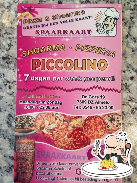 Piccolino, Almelo - Restaurant menu, prices and reviews