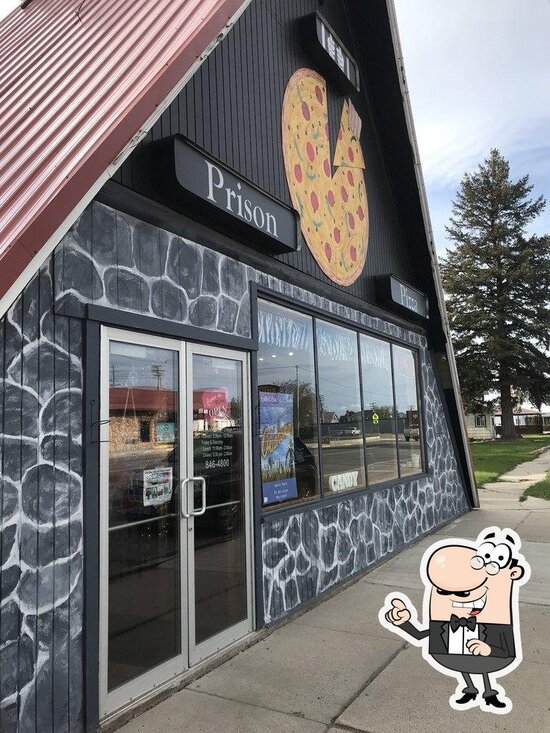 Menu at Prison Pizza pizzeria, Deer Lodge