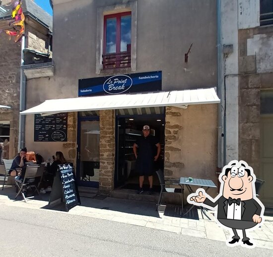 Menu at Le Point Break, Guérande