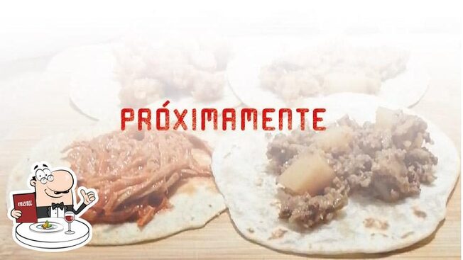 Menu at Taco Rey restaurant, Reynosa