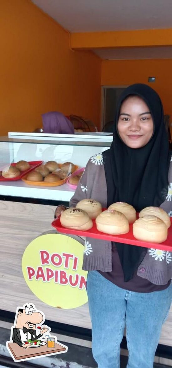 Menu at Roti Papibun, Karawang