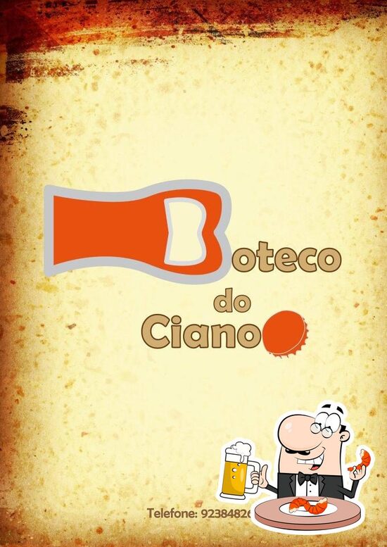 Menu em Boteco do Ciano, Fortaleza