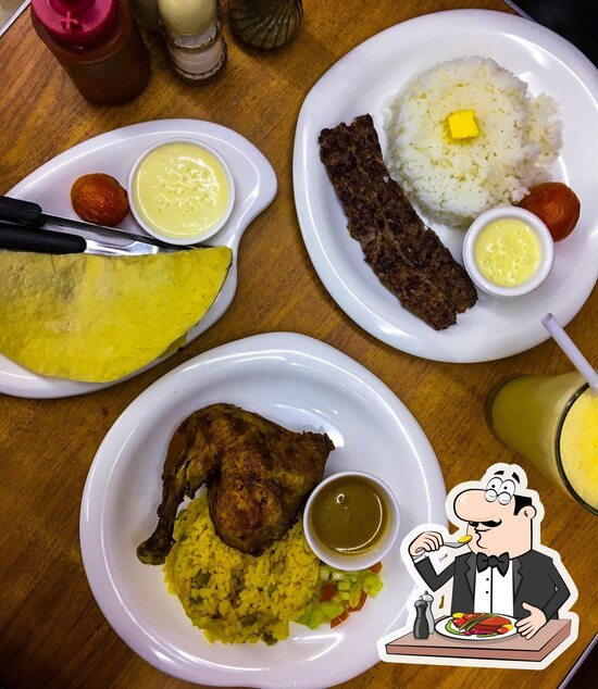 Menu at Majid's Kebab restaurant, Davao City