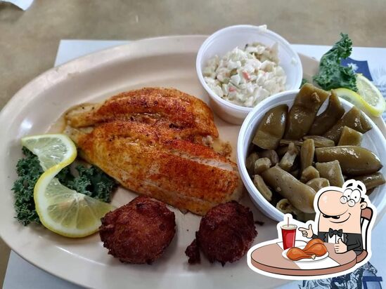 Menu at ACE Basin Fish Camp restaurant, Jacksonboro