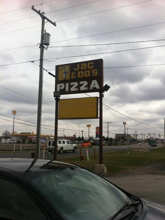 Menu at Jac & Do's Pizza pizzeria, Findlay, W Trenton Ave