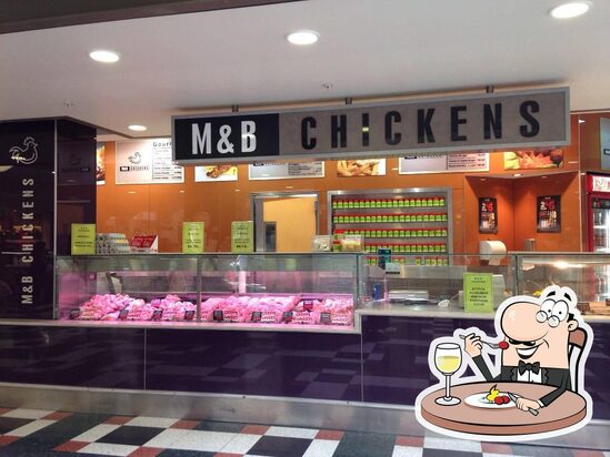 Menu at M&B Chickens restaurant, Campbelltown, 200 Gilchrist Dr