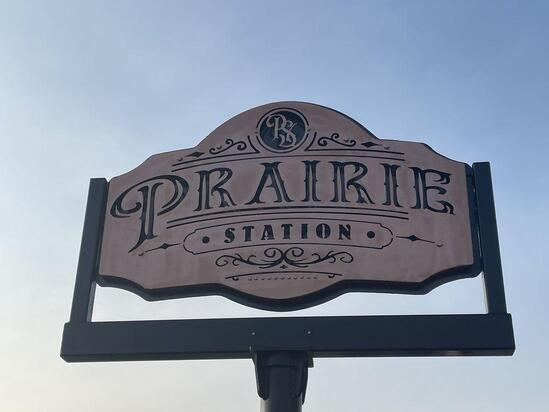 Menu at Prairie Station restaurant, Lockwood