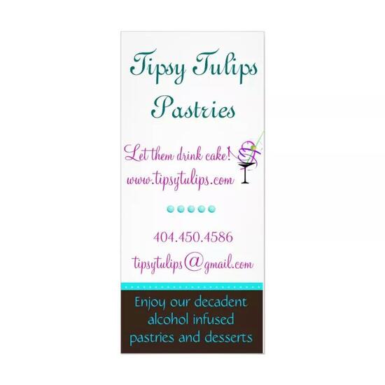 Menu at Tipsy Tulips Pastries, USA