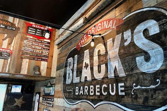 Menu at Black's Barbecue Austin, Austin