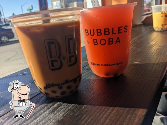 Menu at Bubbles + Boba desserts, Boise