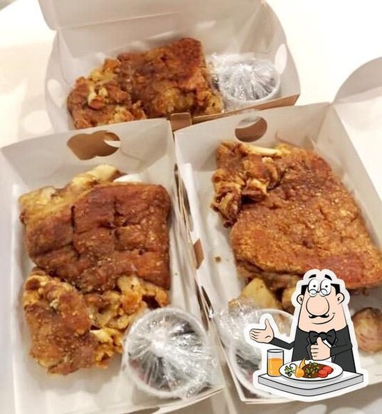 Menu at Obrero's Homecooked Crispy Pata restaurant, Manila