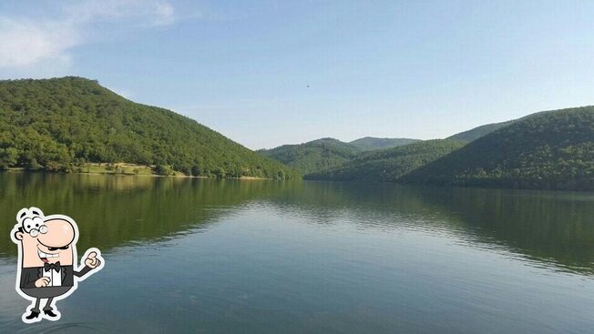 Speisekarte von Restaurant "Liqeni" Batllavë, Kosovo