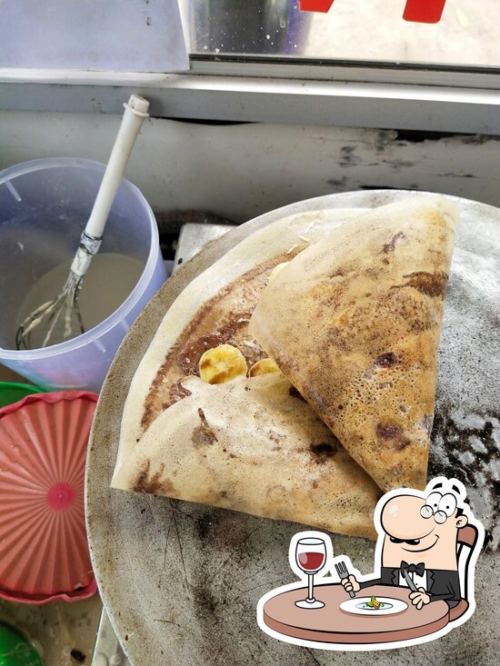 Menu at Yuna Crepes restaurant, Sidorejo