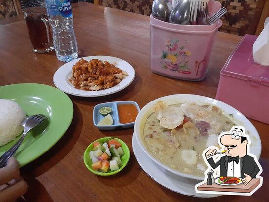 Menu at Warung Betawi Mpo Ati restaurant, South Jakarta
