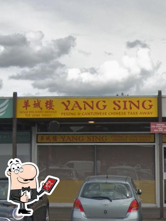 Menu at Yang Sing fast food, Dundee, 13 Reform St