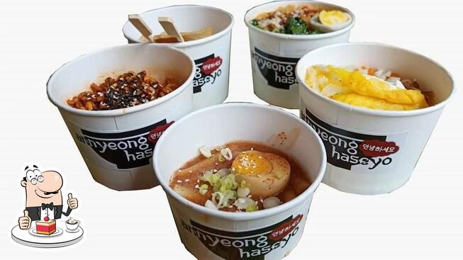 Menu at Annyeong Korean Food restaurant, Pasuruan