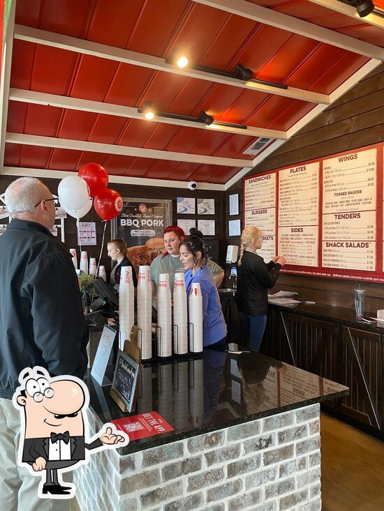 Menu at Shane's Rib Shack restaurant, Forsyth